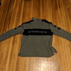 alien workshop | Sweaters | Vintage Alien Workshop Half Zip | Poshmark